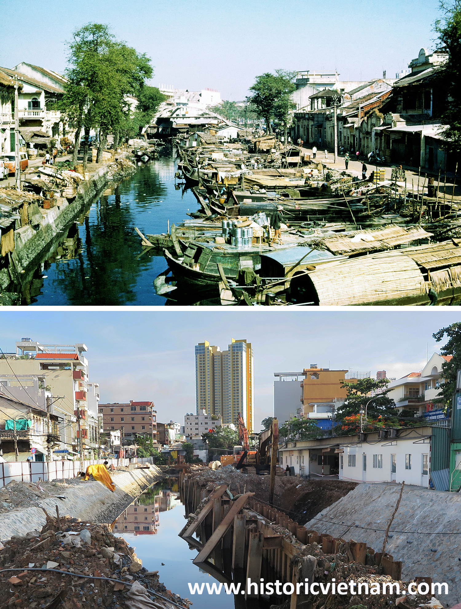 Saigon 1965-66 - Kinh Quới Đước i (2) - HISTORIC VIETNAM